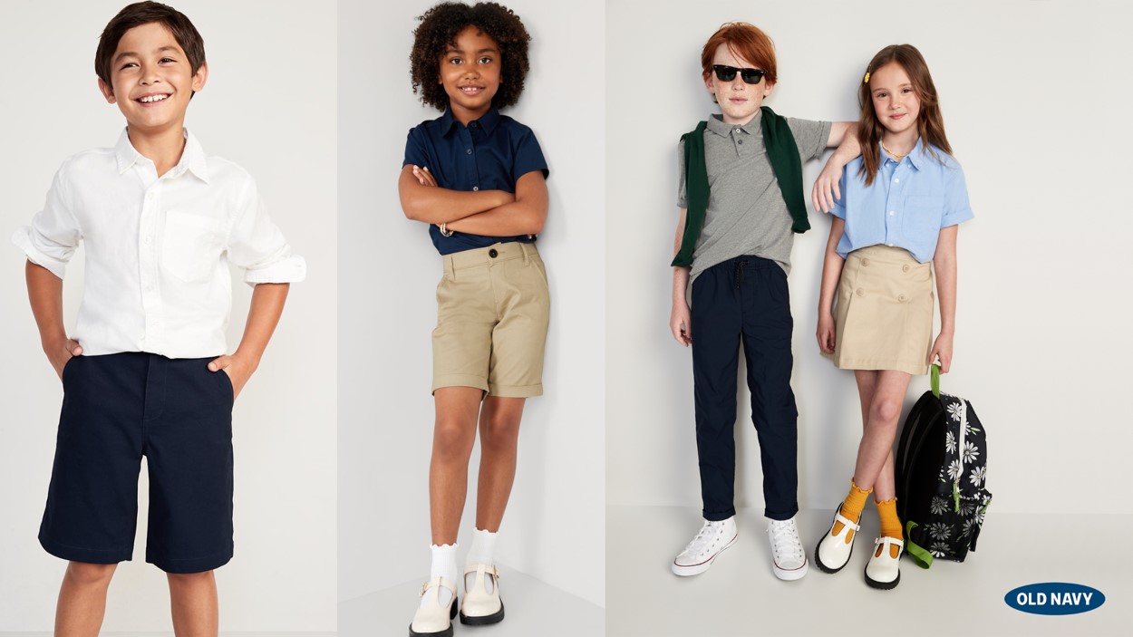 Old Navy Introduces 1-Year ‘Kid-Proof’ Guarantee on Back-to-School ...