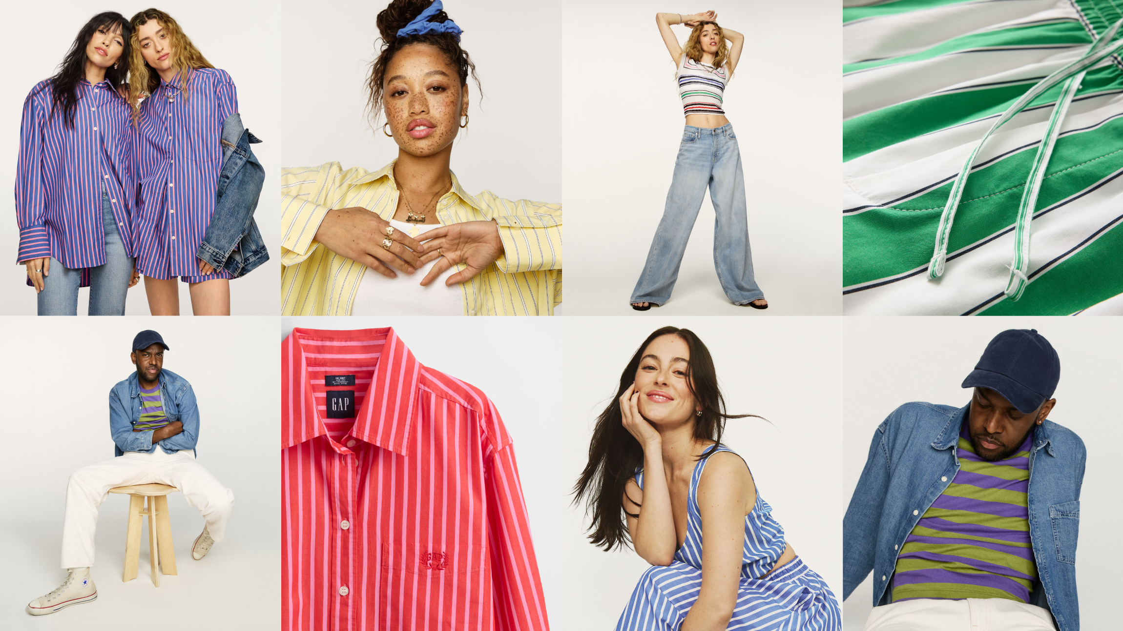 Gap、日常に遊び心をプラスする彩り豊かなカラーパレットが注目のSummer 2025最新コレクションを発表 | Gap Inc.
